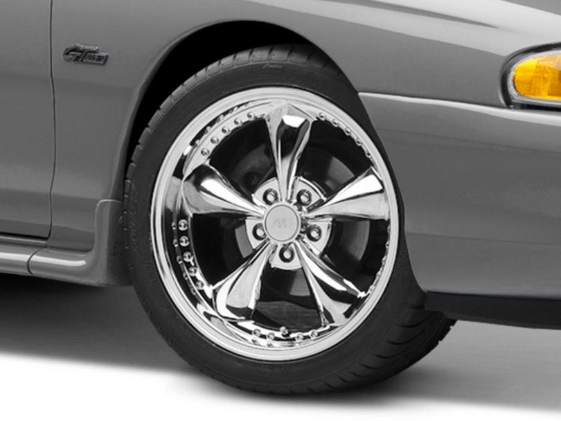 Mustang Bullitt Motorsport Chrome Wheel - 18x9 (94-98 All)