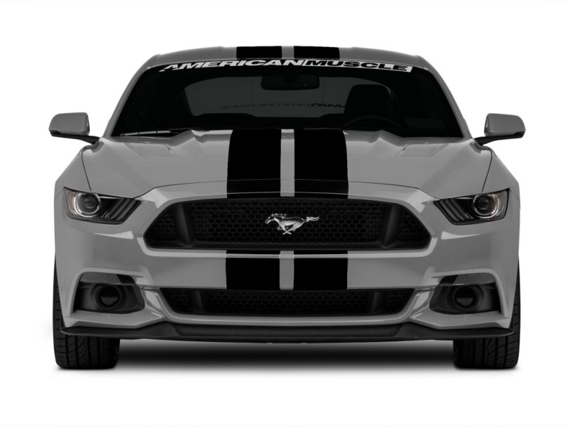 American Muscle Graphics Mustang Black Lemans Stripes - 8 in. 26053G15 ...