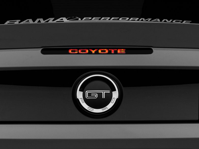 American Muscle Graphics Mustang Coyote Third Brake Light Decal 26337 ...