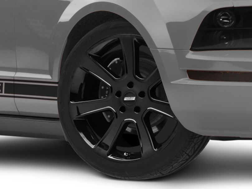 Mustang S197 Saleen Style Black Wheel - 20x9 (05-09 All)