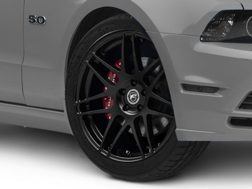 Forgestar Mustang F14 Monoblock Matte Black Wheel - 20x9 ...