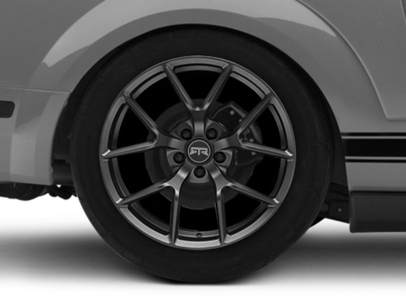 RTR Mustang Tech 5 Satin Charcoal Wheel - 19x10.5 - Rear Only 851SC ...