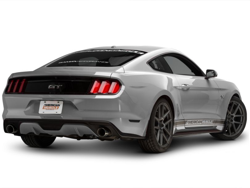 SpeedForm Mustang No-Drill Splash Guards - Front & Rear Set 389048 (15 ...