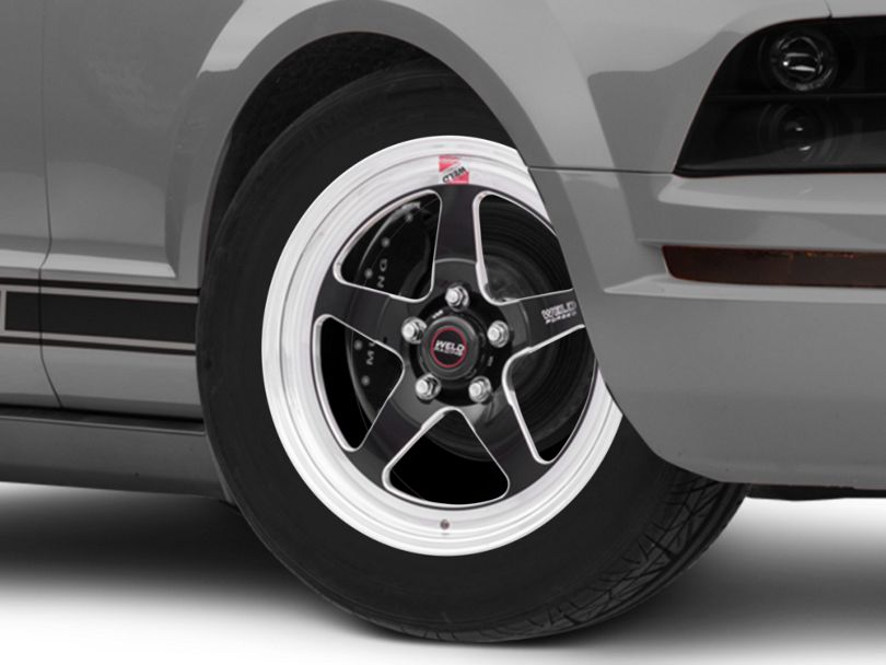 Weld Racing Mustang RTS S71 Black Anodized Wheel - 17x5 - Front Only ...