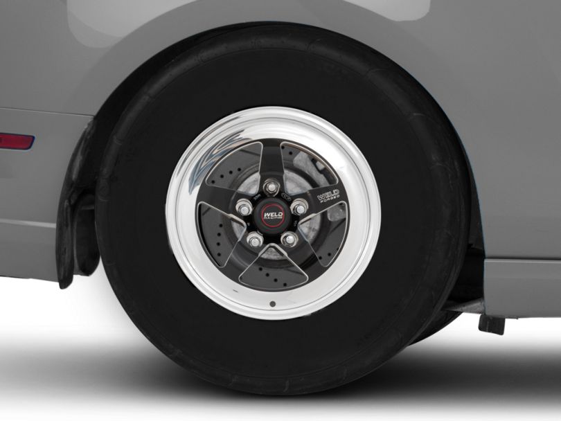 Weld Racing Mustang RTS S71 Black Anodized Wheel - 15x10 - Rear Only ...