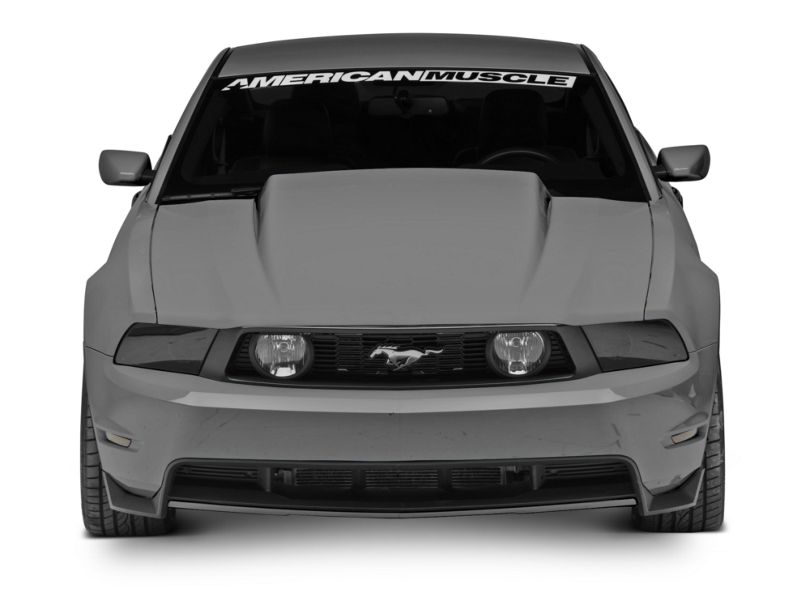 Cervini's Mustang 3 in. Cowl Induction Hood - Unpainted 1218 (10-12 GT, V6)