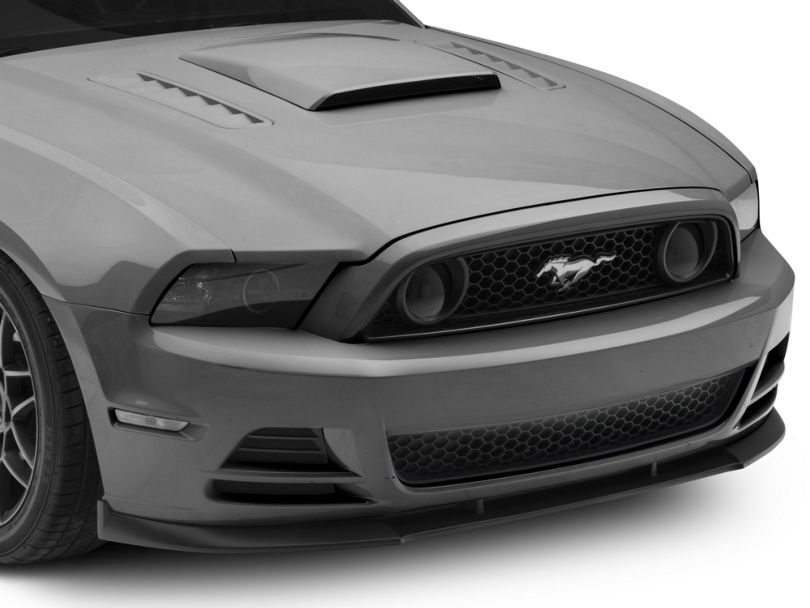 Cervini's Mustang GT500 Style Chin Spoiler - Matte Black 4415 FTB (13 ...