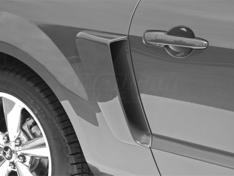Cervini's Mustang Side Scoops - Unpainted 4306 (05-09 All)