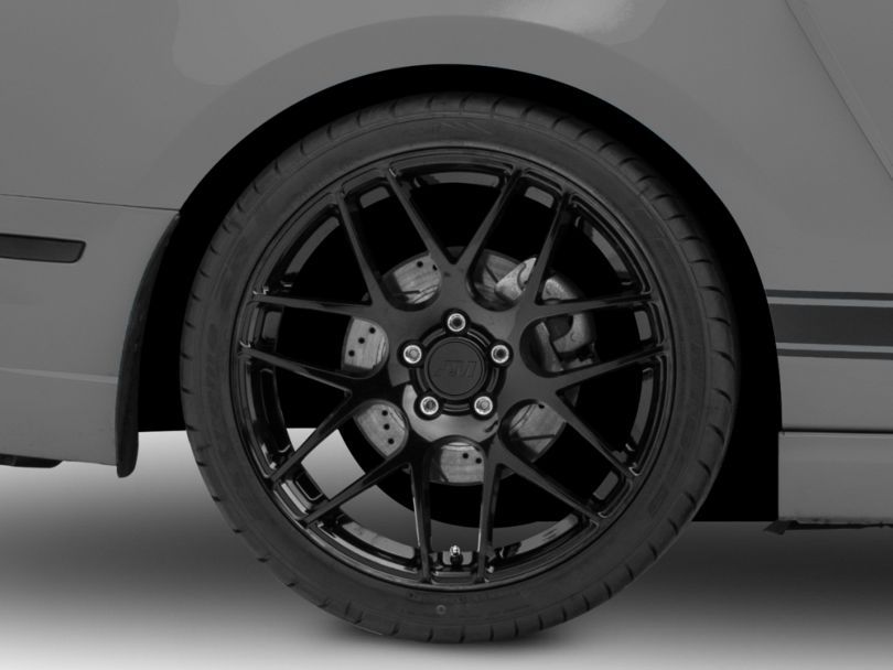 Mustang AMR Black Wheel - 20x10 - Rear Only (10-14 All)