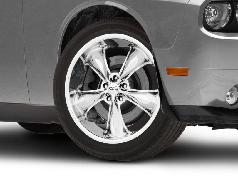 Foose Challenger Legend Chrome Wheel - 20x8.5 F105208590+07 (08-20 All ...