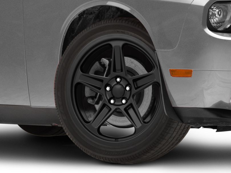 Challenger SRT Demon Style Satin Black Wheel - 20x9.5 (08-20 All ...