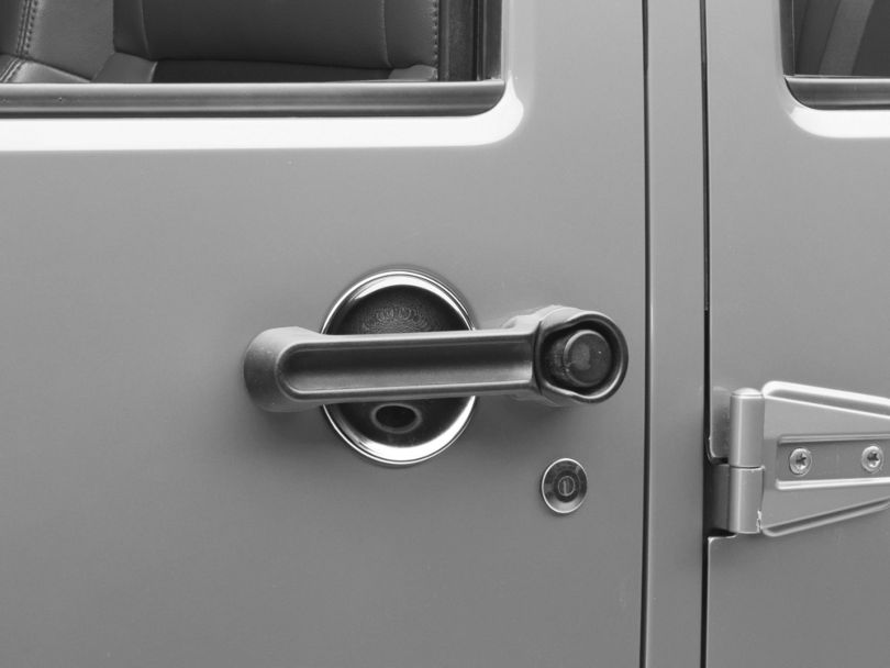 Rugged Ridge Jeep Wrangler 5-Piece Door Handle Recess Guard Kit ...