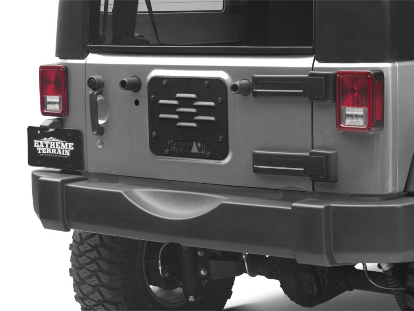 Rugged Ridge Jeep Wrangler Tire Carrier Delete Plate 11586.10 (07-18 ...