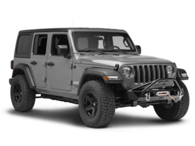 Poison Spyder Jeep Wrangler Bruiser Front Bumper; SpyderShell Armor ...