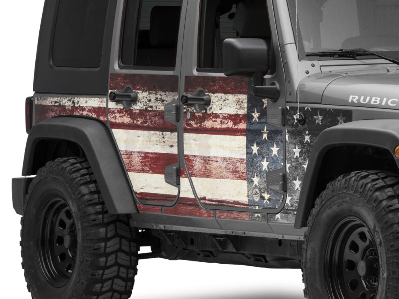 Mek Magnet Jeep Wrangler Magnetic Body Armor - The Patriot 4001 (07-18 ...