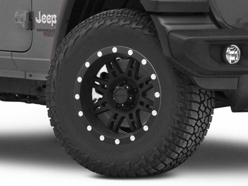 Pro Comp Wheels Jeep Wrangler Series 7031 Flat Black Wheel - 17x9 7031 ...