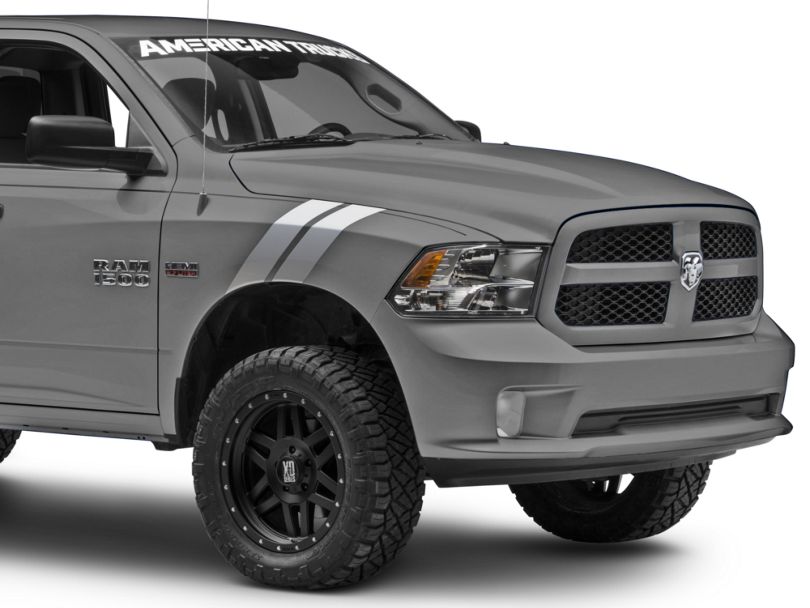 SEC10 RAM 1500 Silver Hash Marks R105409 (09-18 RAM 1500)