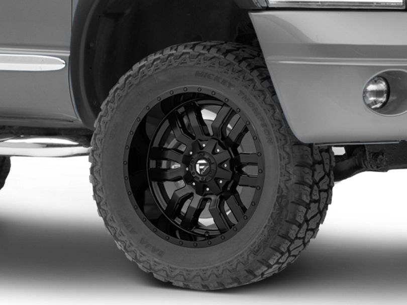 Fuel Wheels RAM Sledge Matte Black 5-Lug Wheel - 20x10; -18mm Offset ...