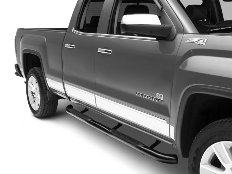 Putco Sierra Stainless Steel Rocker Panels w/ GMC Logo 9751230GM (14-18 ...