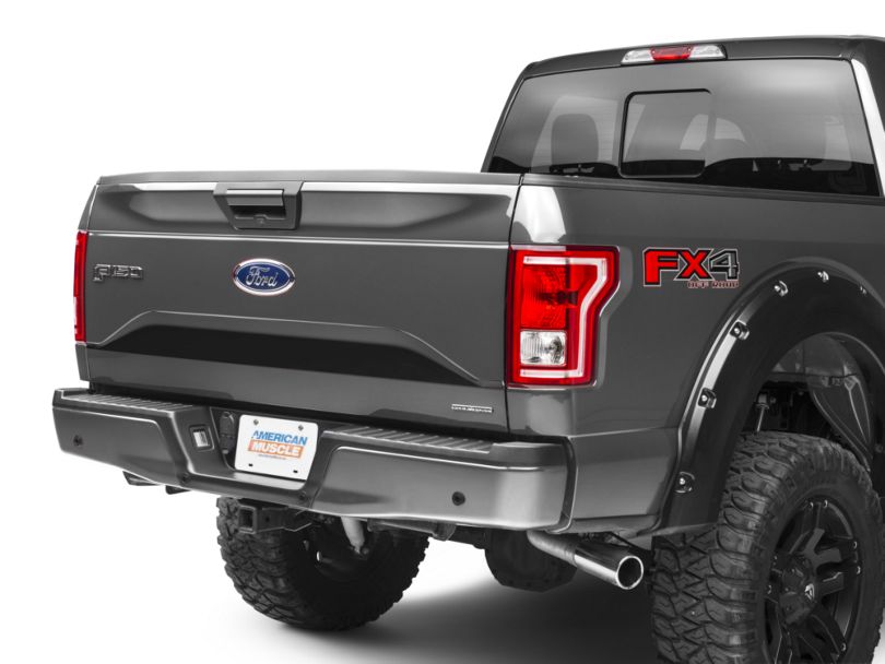 F-150 Matte Black Lower Tailgate Panel Accent Decal (15-17 F-150)