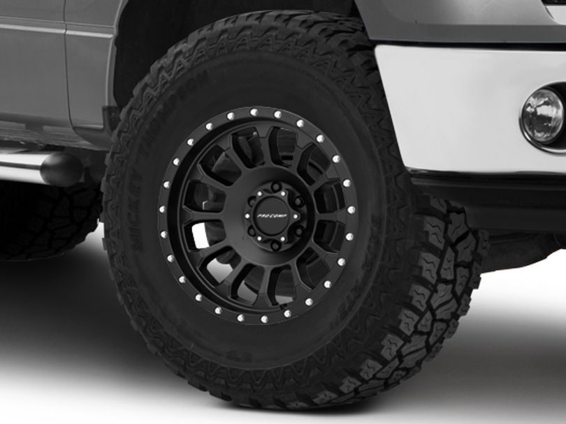 Pro Comp Wheels F-150 Rockwell Satin Black 6-Lug Wheel - 18x9 5034-8936 ...