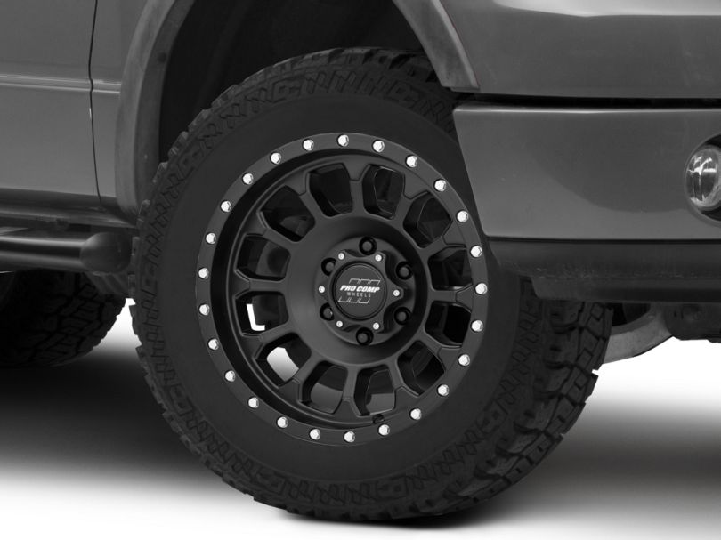 Pro Comp Wheels F-150 Rockwell Satin Black 6-Lug Wheel - 20x9 5034-2936 ...
