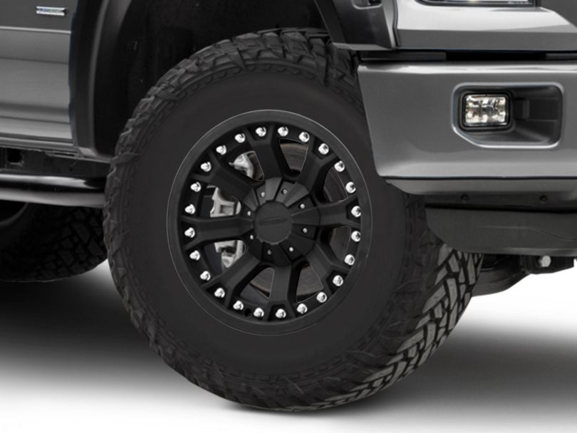 Pro Comp Wheels F-150 33 Series Matte Black 6-Lug Wheel - 18x9; 0mm ...