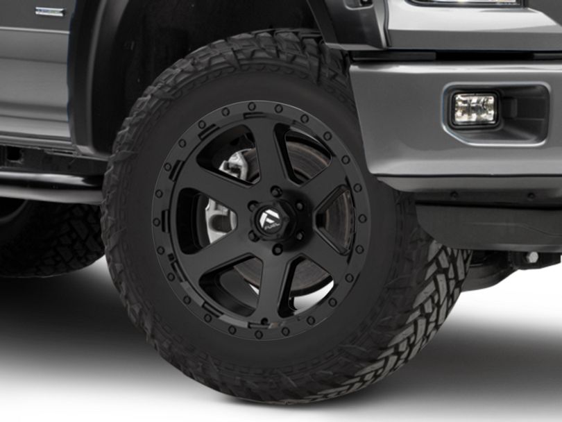 Fuel Wheels F-150 Ripper Matte Black 6-Lug Wheel - 20x9; 1mm Offset ...