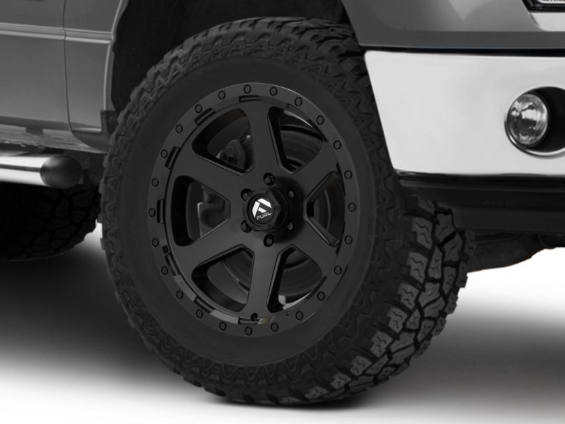 Fuel Wheels F-150 Ripper Matte Black 6-Lug Wheel - 20x9 +01mm Offset ...