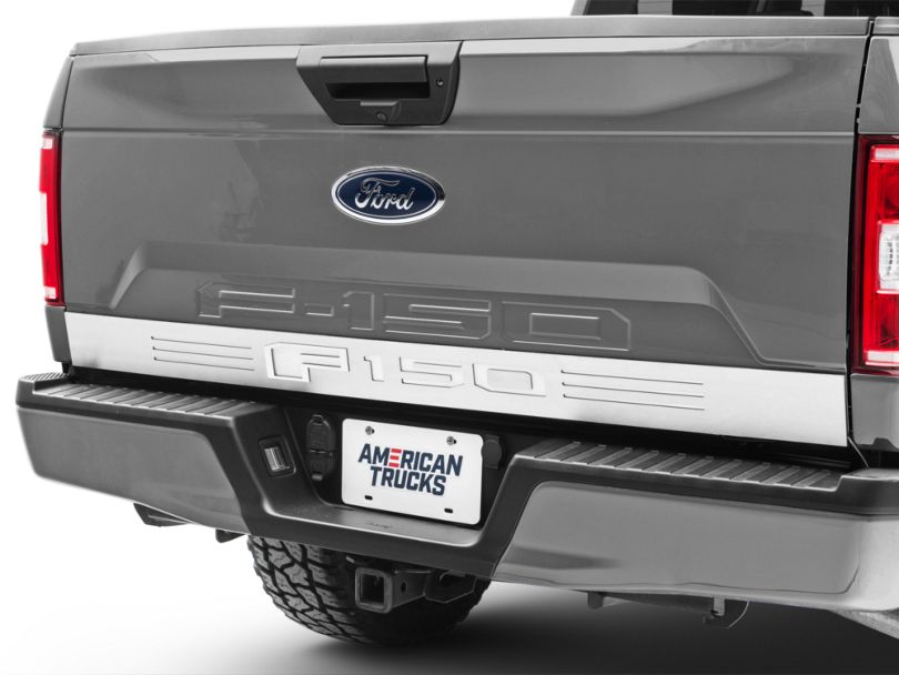 F-150 Illuminated Brushed Tailgate Rocker Panel w/ F-150 Lettering (15 ...