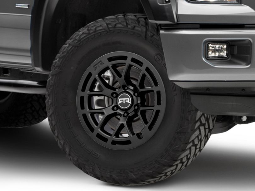 RTR F-150 Tech 6 Satin Black 6-Lug Wheel - 18x9; 18mm Offset 950SB ...