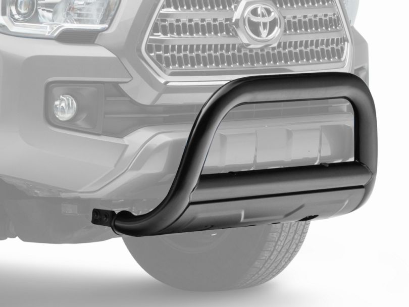 Barricade Tacoma 3.5 in. Oval Bull Bar w/ Skid Plate - Black TT1013 (16 ...