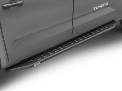 Tundra RB20 Running Boards; Textured Black (22-23 Tundra CrewMax ...