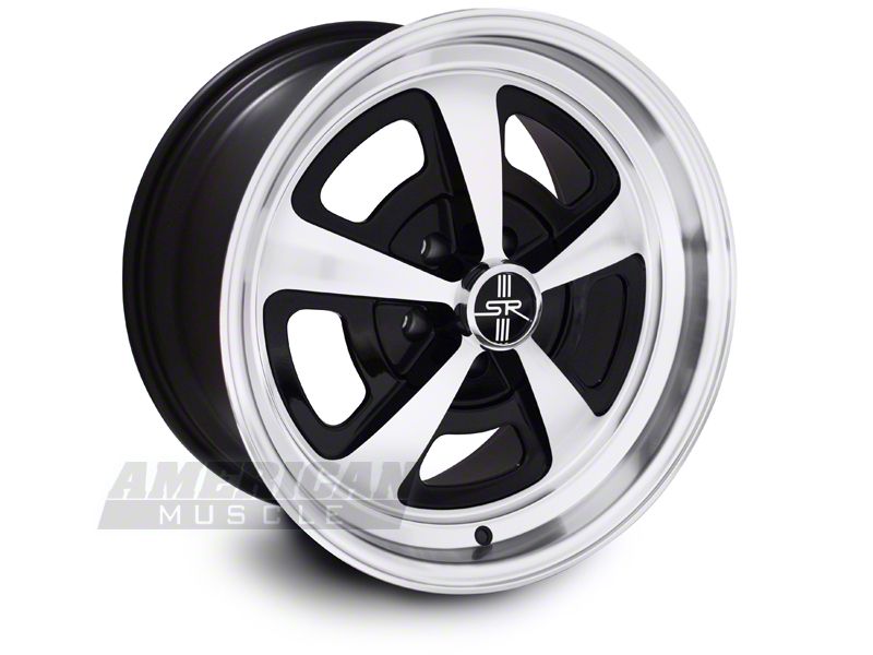 Mustang Black Magnum 500 Wheel - 18x10 (05-12 GT, V6) - Free Shipping