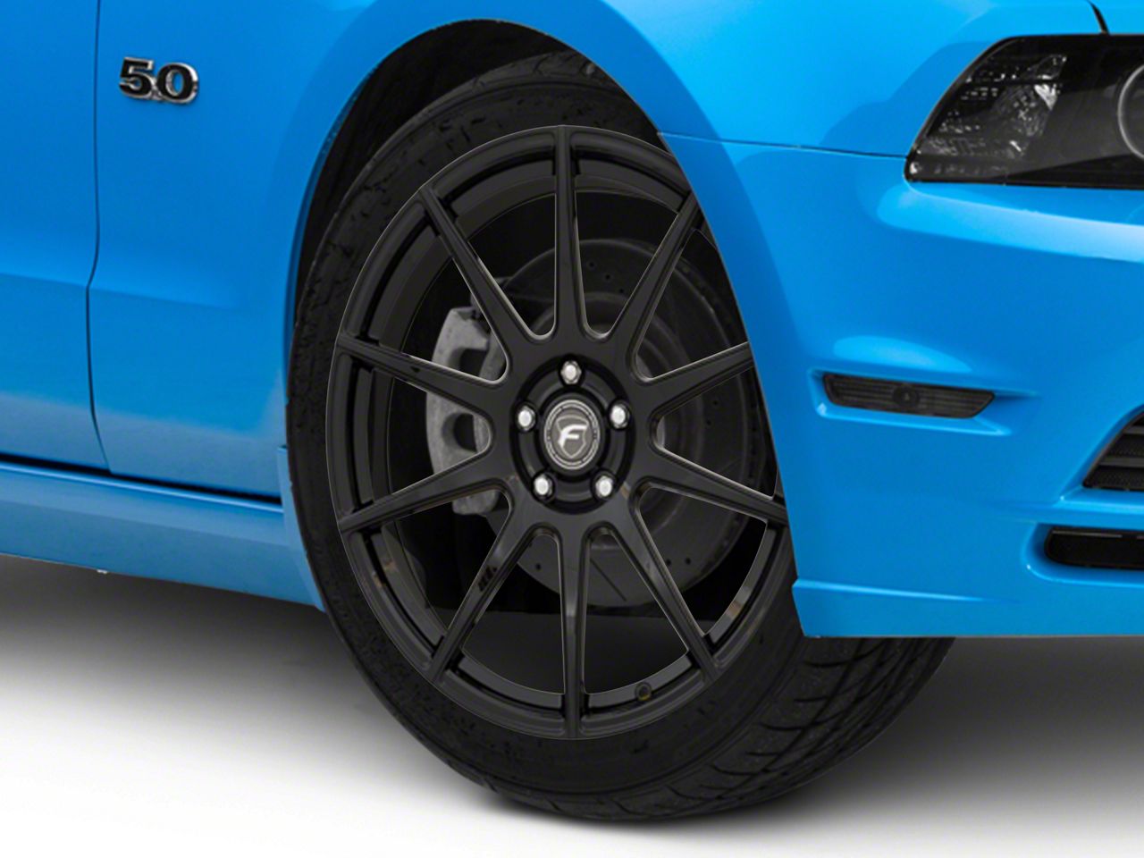 Forgestar Mustang CF10 Monoblock Piano Black Wheel; 20x9 F10109065P35 ...