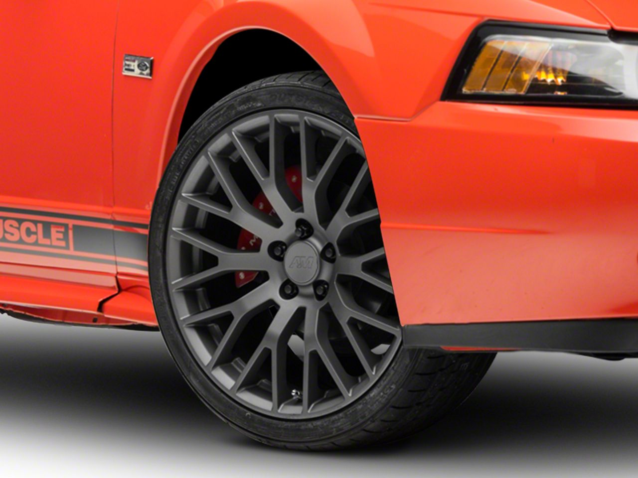 Mustang Performance Pack Style Charcoal Wheel; 19x8.5 (99-04 Mustang ...