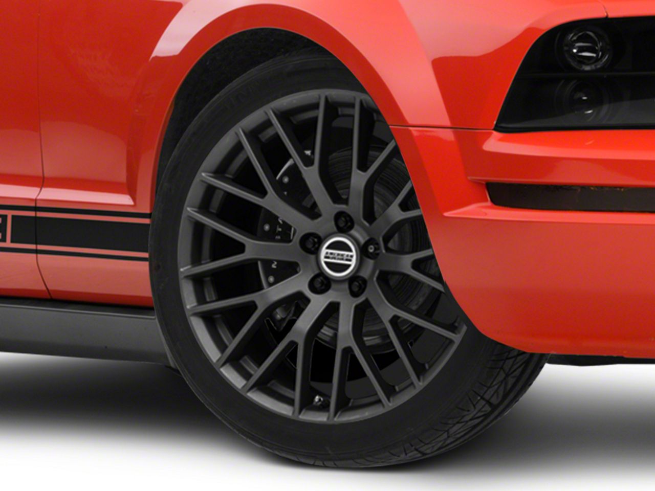 Mustang S197 Saleen Style Black Wheel - 20x9 (05-09 All)