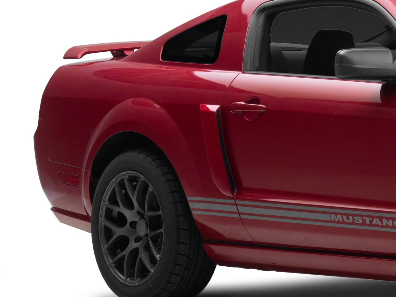 SpeedForm Mustang CS Style Side Scoops; Pre-Painted 13258 (05-09 ...