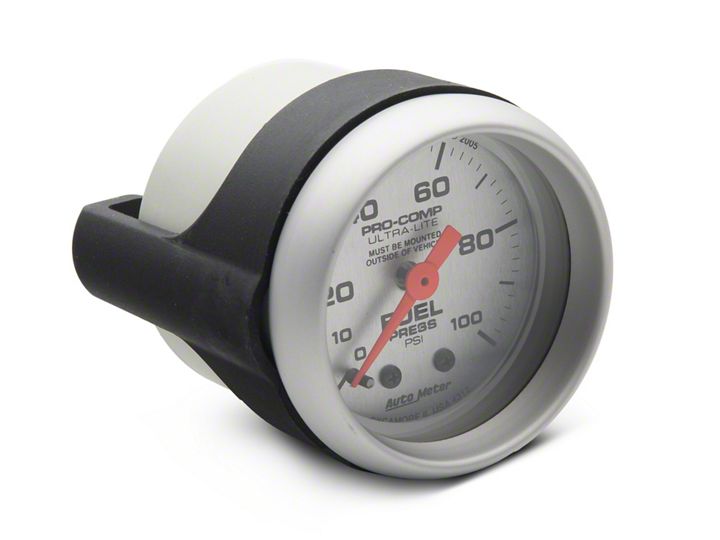 How to Install an Auto Meter Pro-Comp Ultra-Lite Fuel Pressure Gauge - Mechanical on Your 1979 ...