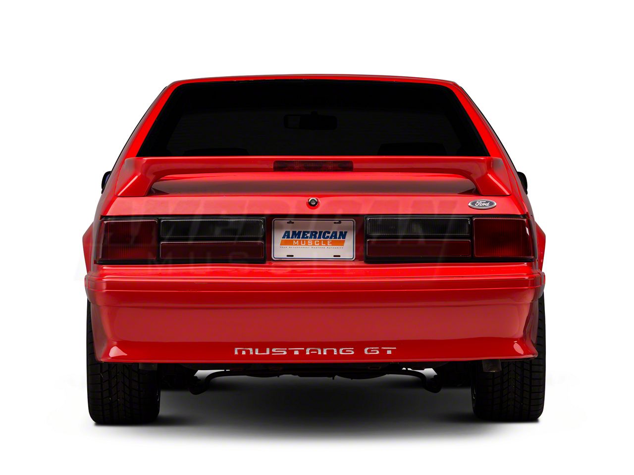 OPR Mustang Rear Bumper Cover with Mustang Lettering; Unpainted 17119 ...