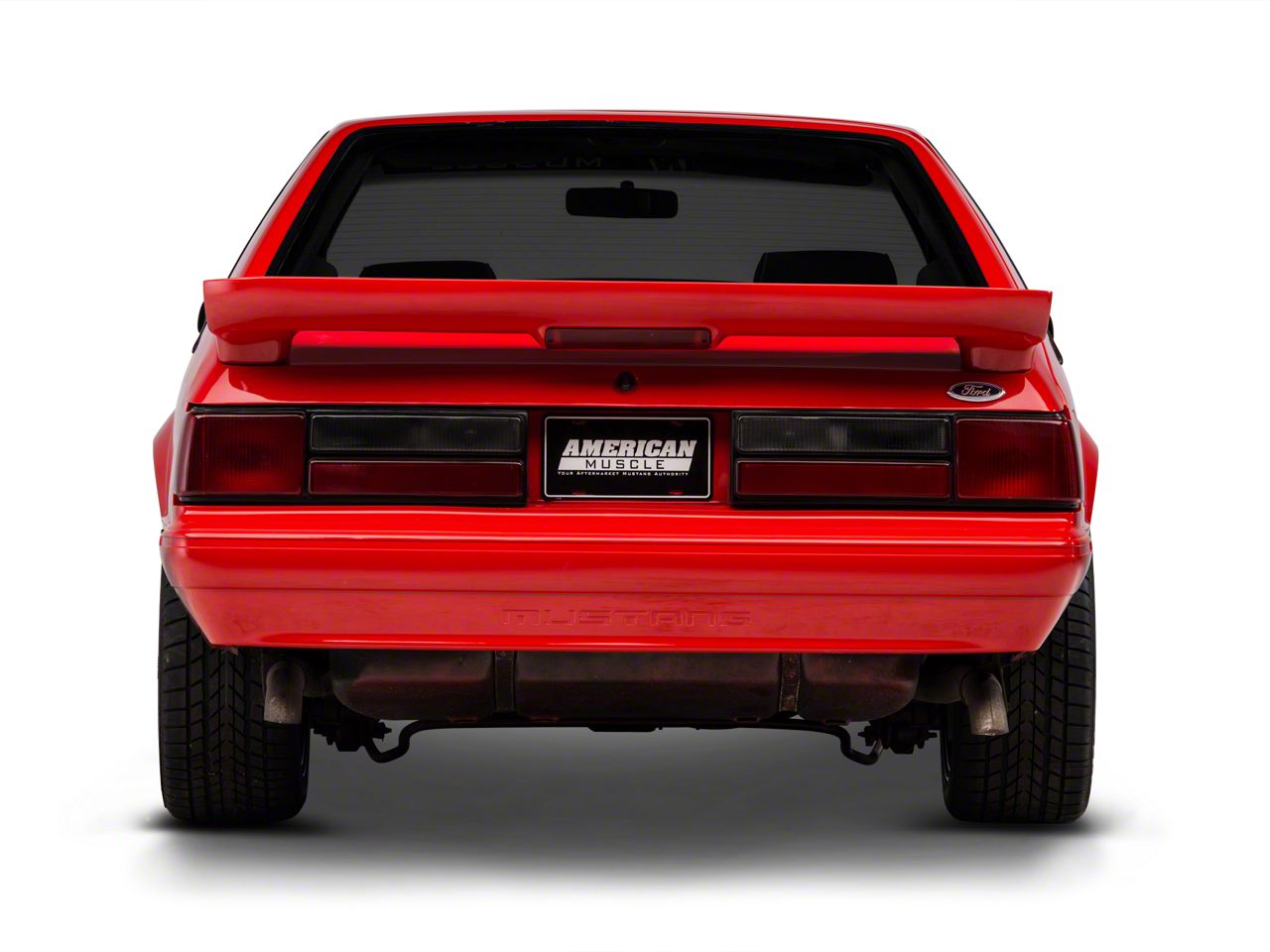 OPR Mustang Rear Bumper Cover with Mustang Lettering; Unpainted 17120 ...