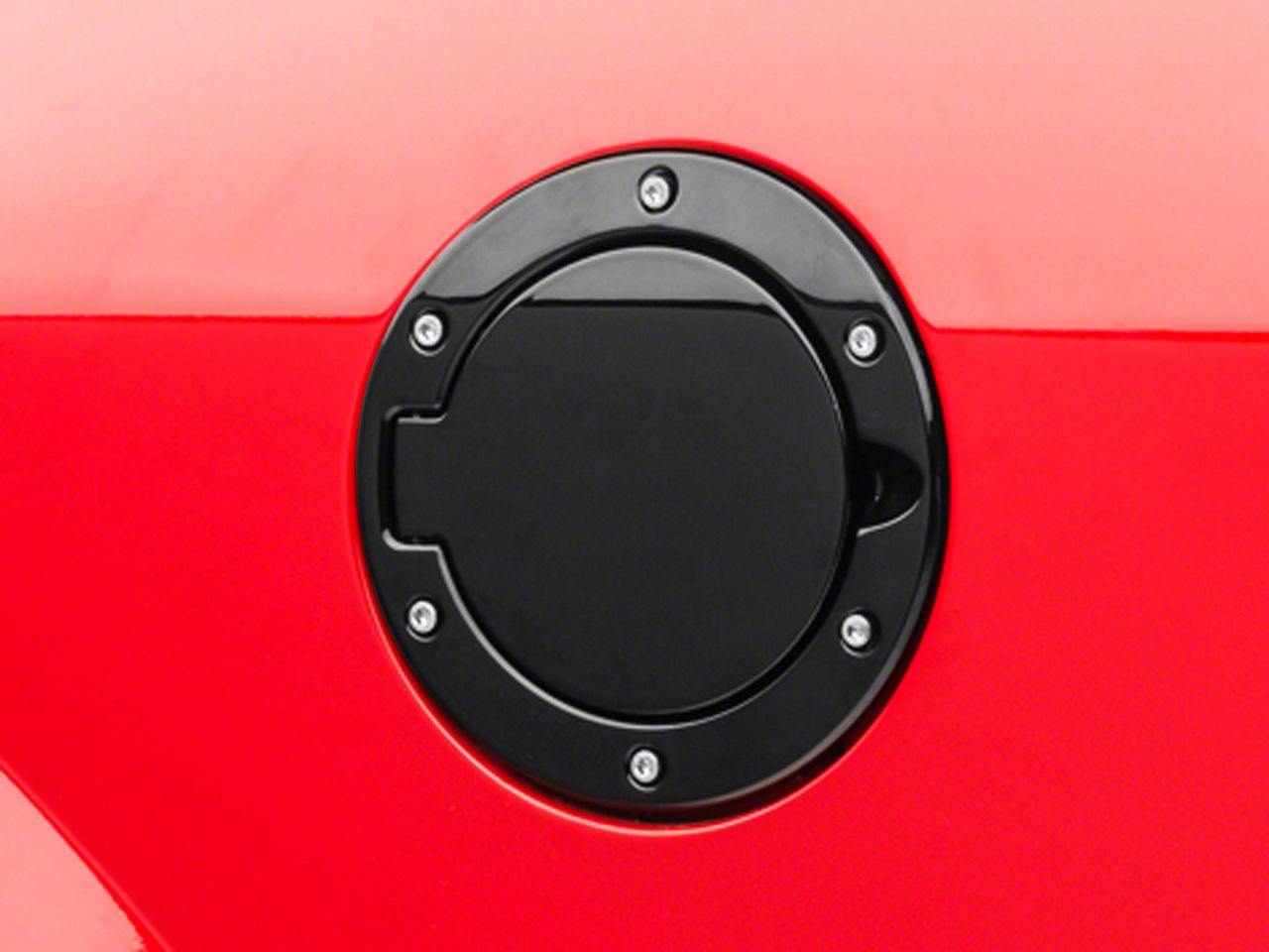 SpeedForm Mustang Bullitt Style Fuel Door; Black 24035 (05-09 Mustang ...