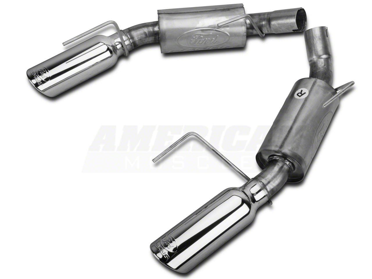 Ford Racing Stinger Axle-Back Exhaust ('05-'09 GT & '07-'09 GT500 ...