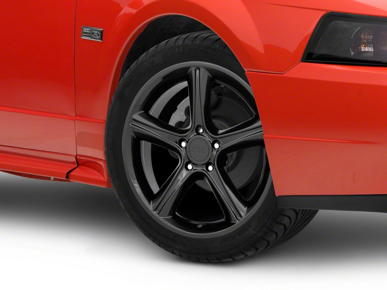Mustang 2010 GT Premium Style Black Wheel; 18x9 (99-04 Mustang) - Free ...