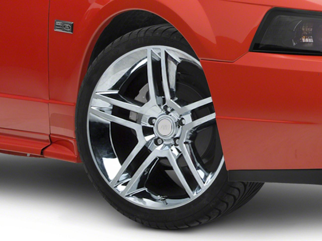 Mustang 2010 GT500 Style Chrome Wheel; 19x8.5 (99-04 Mustang) - Free ...