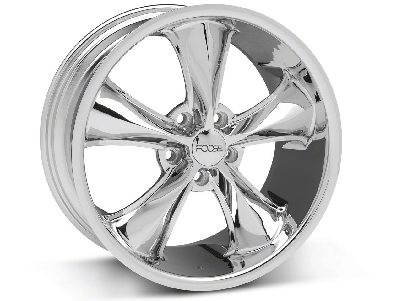 Foose Mustang Legend Chrome Wheel; 18x8.5 F105188565+35 (05-09 Mustang ...