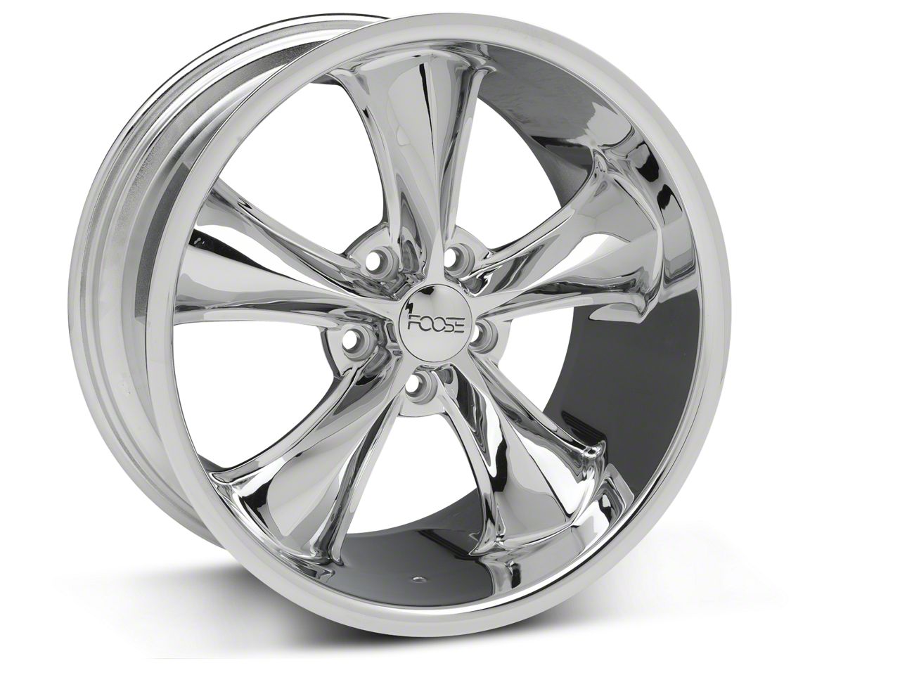 Foose Mustang Legend Chrome Wheel - 18x9.5 F105189565+34 (05-10 GT, V6)