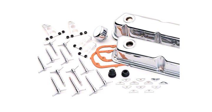 How to Install a Chrome Engine Dress Up Kit on your 1979-1995 Mustang ...
