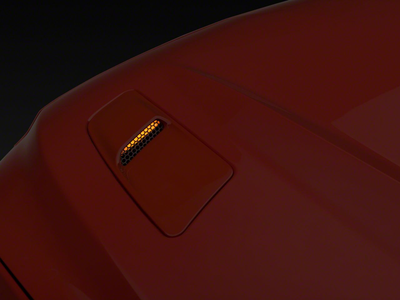 Axial Mustang Hood Mount Turn Signal Kit; Amber LED 390293 (15-17 ...