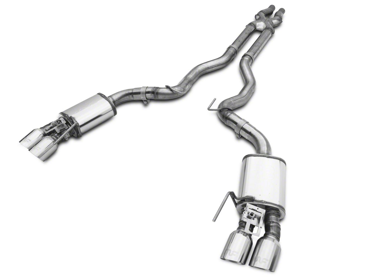 Magnaflow Mustang Competition Series Cat-Back Exhaust with Polished ...